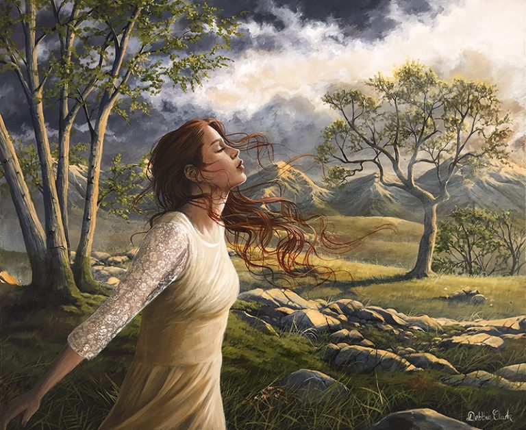 Shine Your Light On Me – Debbie Clark Art